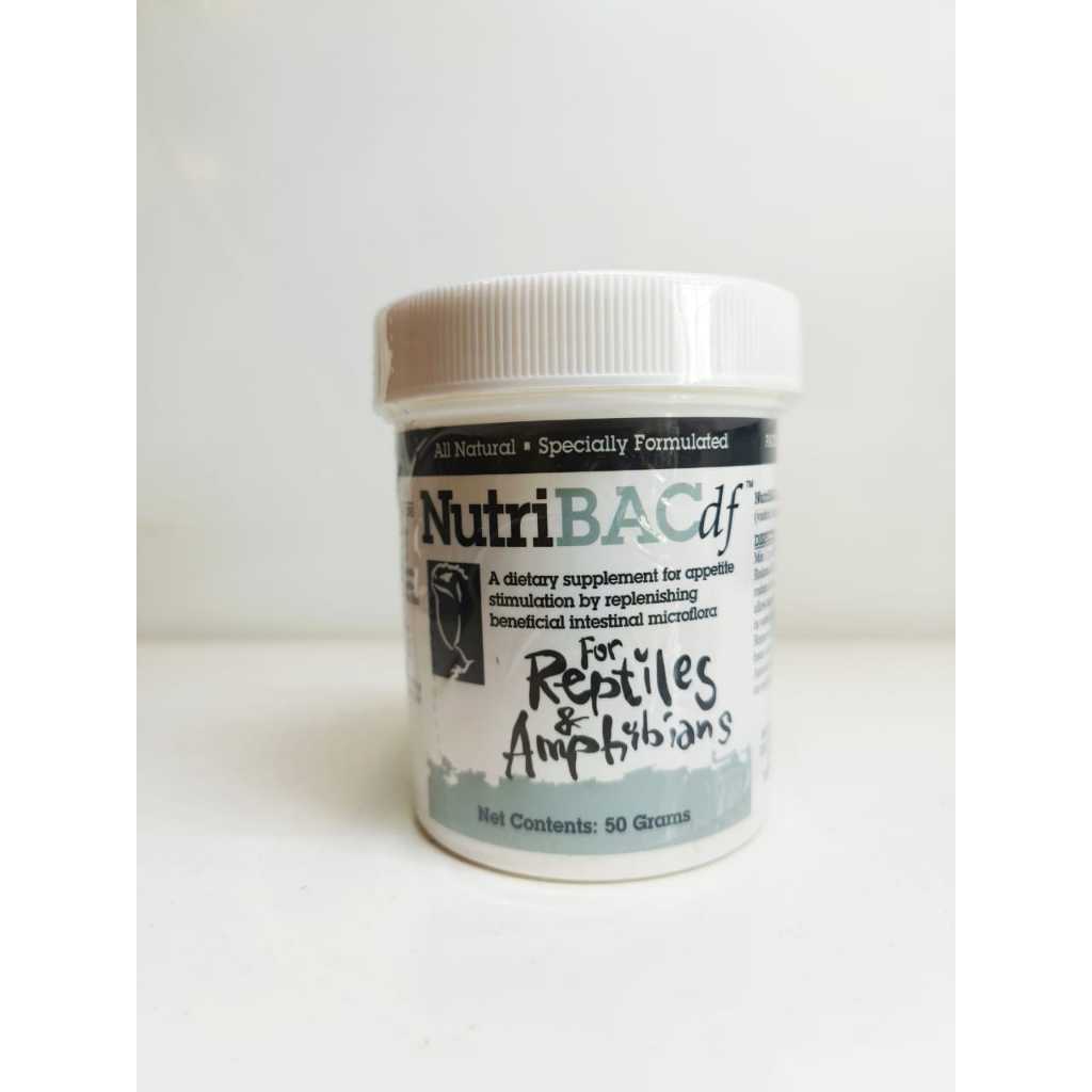 NutriBAC df Reptile Dedicated Probiotics NBAC Intestinal Digestion 50g ...