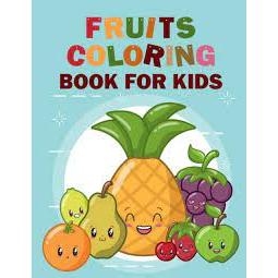 Pre-School Kids Learning l Fruit Colouring Book for Kids l Free A5 ...