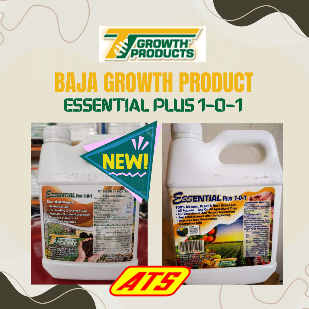 Baja Growth Product Essential Plus 1-0-1 (Roots and Shoot Boosters) (1 ...