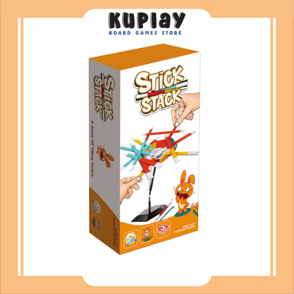 Stick Stack Party Game (Original) Balancing board game | made by Orangutan Games | Shopee Malaysia