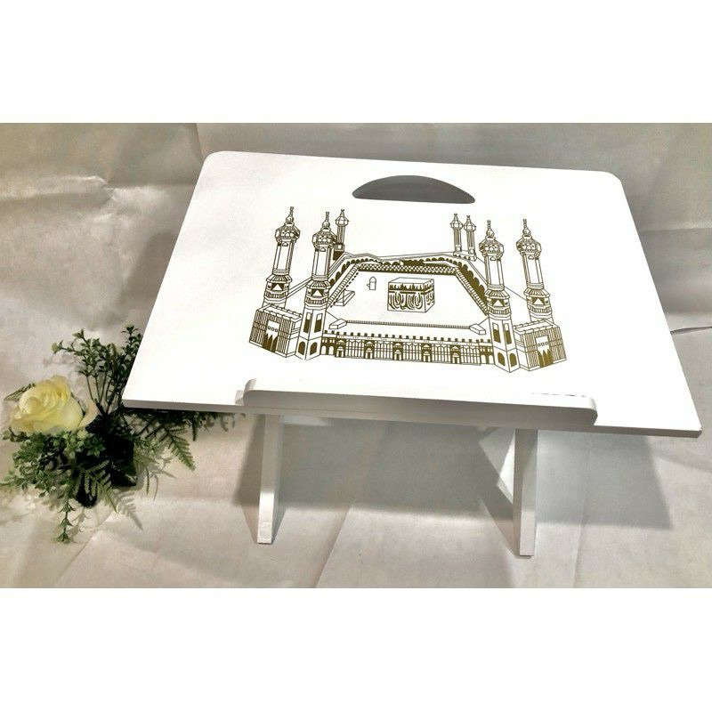 ready stock Rehal kayu vantage design kaabah & doa sebelum beca Al ...