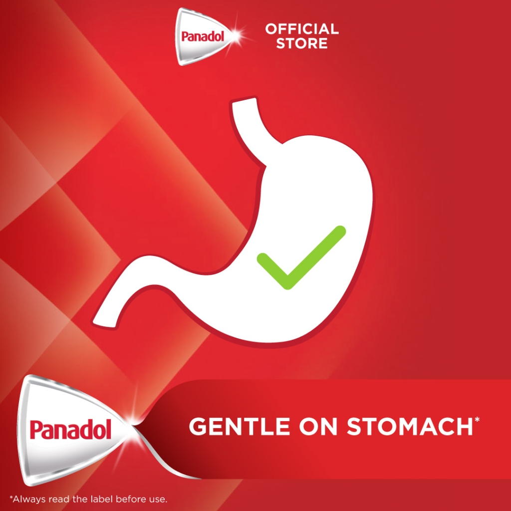 Panadol Actifast Caplet Pain Killer for Fast Pain Relief (20's ...