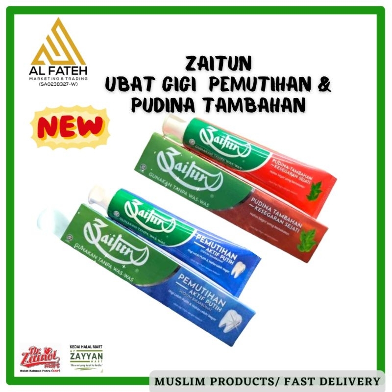 Ubat Gigi Zaitun 175gm(1pcs) / Toothpaste Zaitun 175g(1pcs) (Product ...