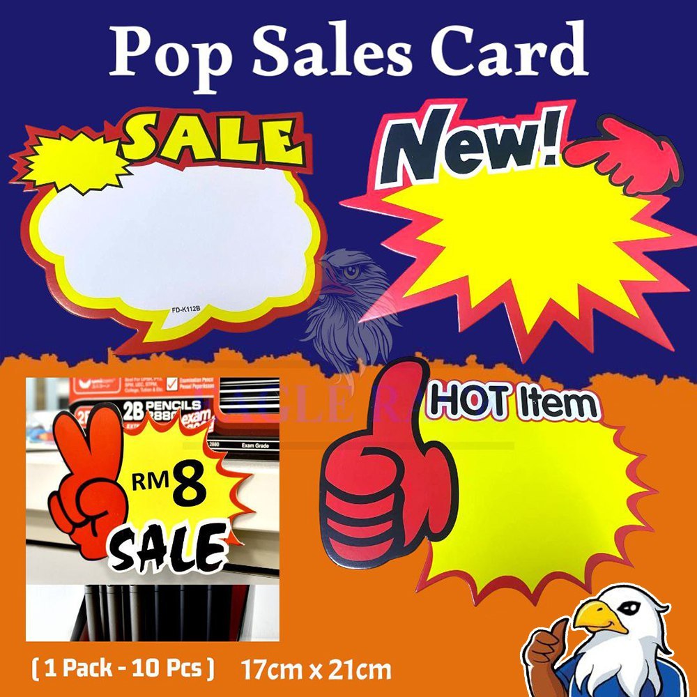 Pop price tag / Jualan Tag Label / Promotion Tag | Shopee Malaysia