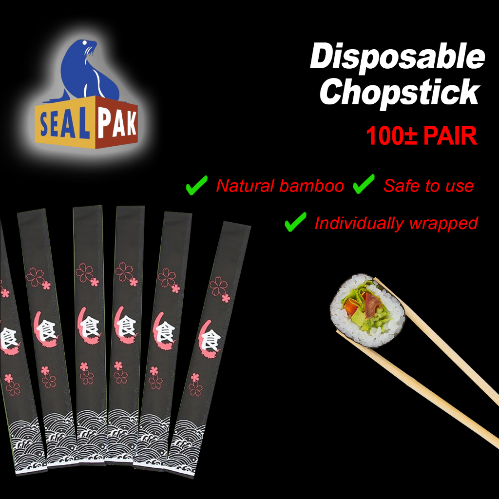 Premium Sushi Bamboo Chopstick / Hygienic Takeaway Japanese Chopstick ...