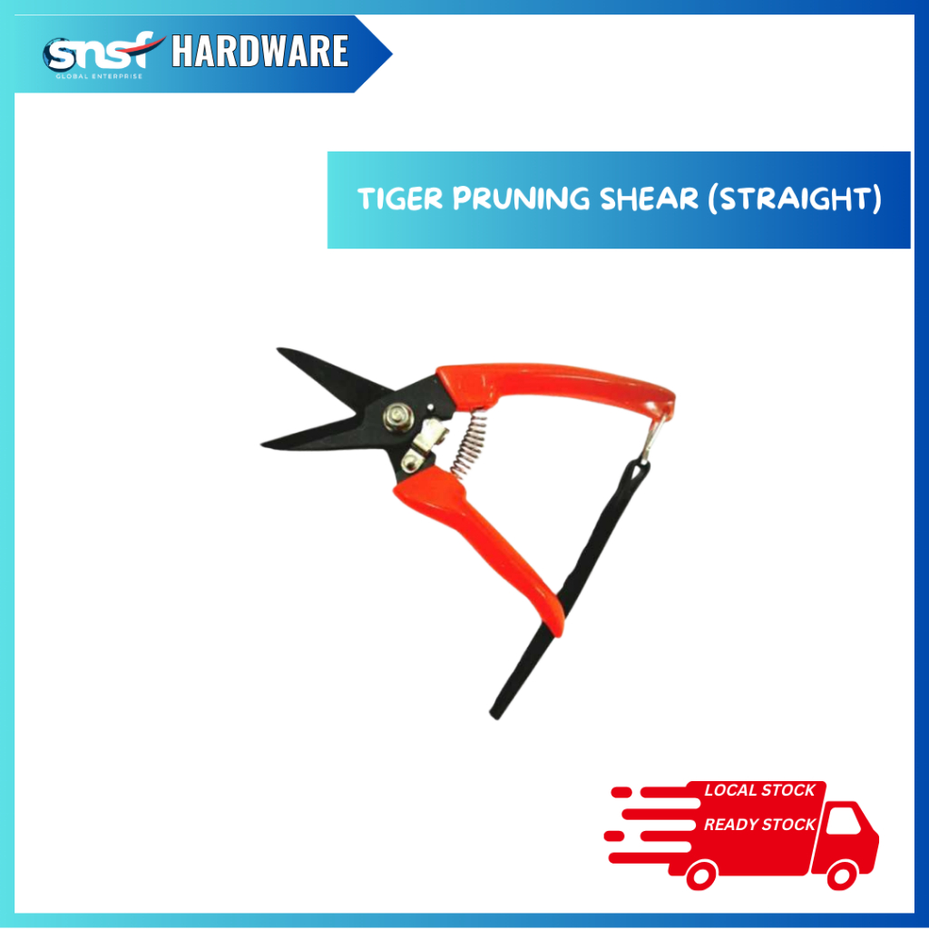 TIGER PRUNING SHEAR (STRAIGHT) | Shopee Malaysia