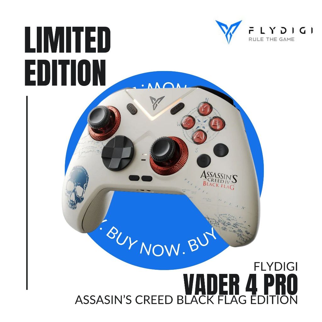 Flydigi Vader 4 Pro Elite Game Controller Pc Switch Mobile Assassin