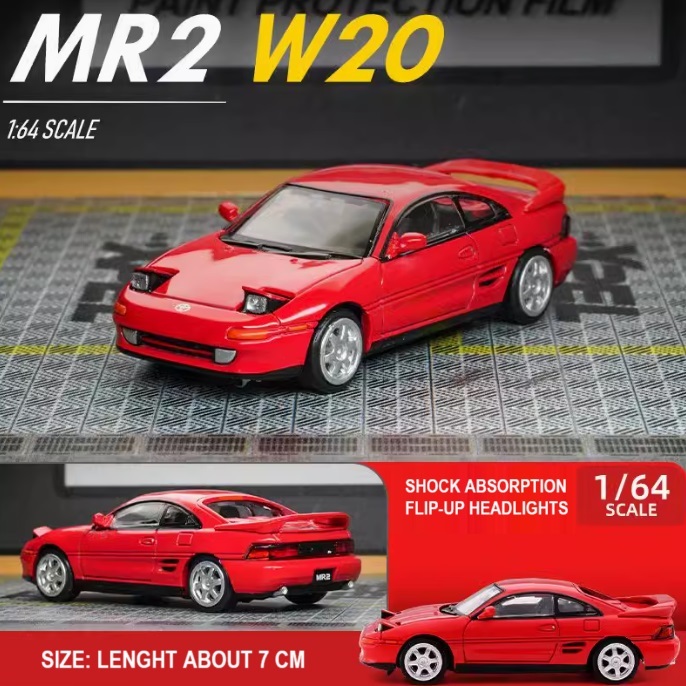STE8 Unique Model "Toyota MR2 W20" 1/64 Scale Car Toys (Official ...