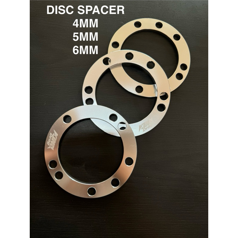 DISC SPACER 4MM 5MM 6MM TAPAK SPACER DISC DEPAN BELAKANG Y15ZR LC135 ...