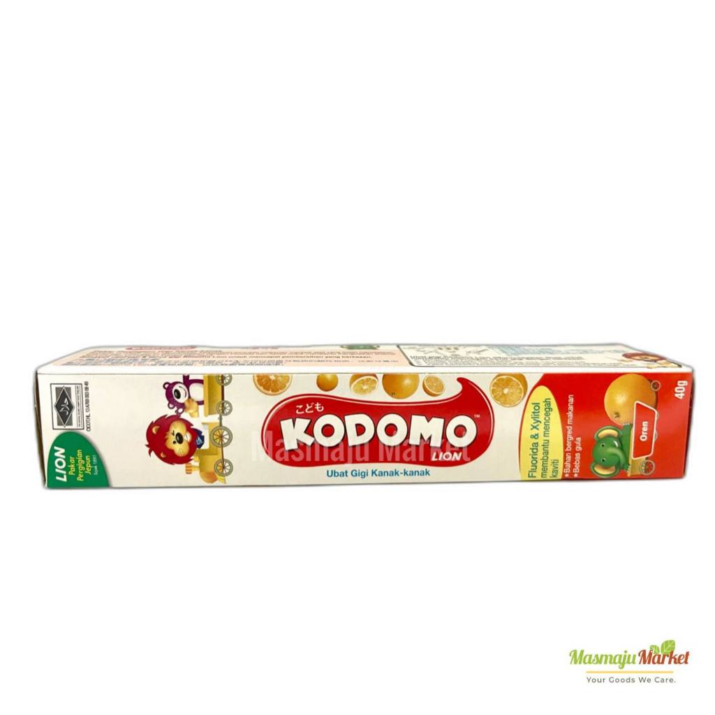 KODOMO Toothpaste Orange / Ubat Gigi Kanak-Kanak Oren Lion Japan 40G ...