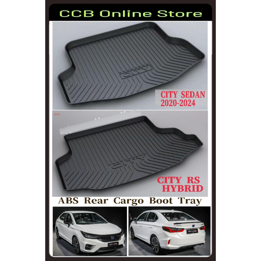 ABS Honda City Sedan / City RS.HEV Hybrid 2020-2025 New Car Boot Tray ...