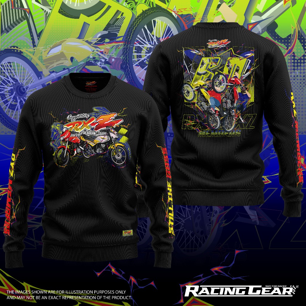 SWEATSHIRT SUPPORTERS RXZ MEMBERS 6.0! VIRAL!!! by RACING.GEAR | Shopee ...