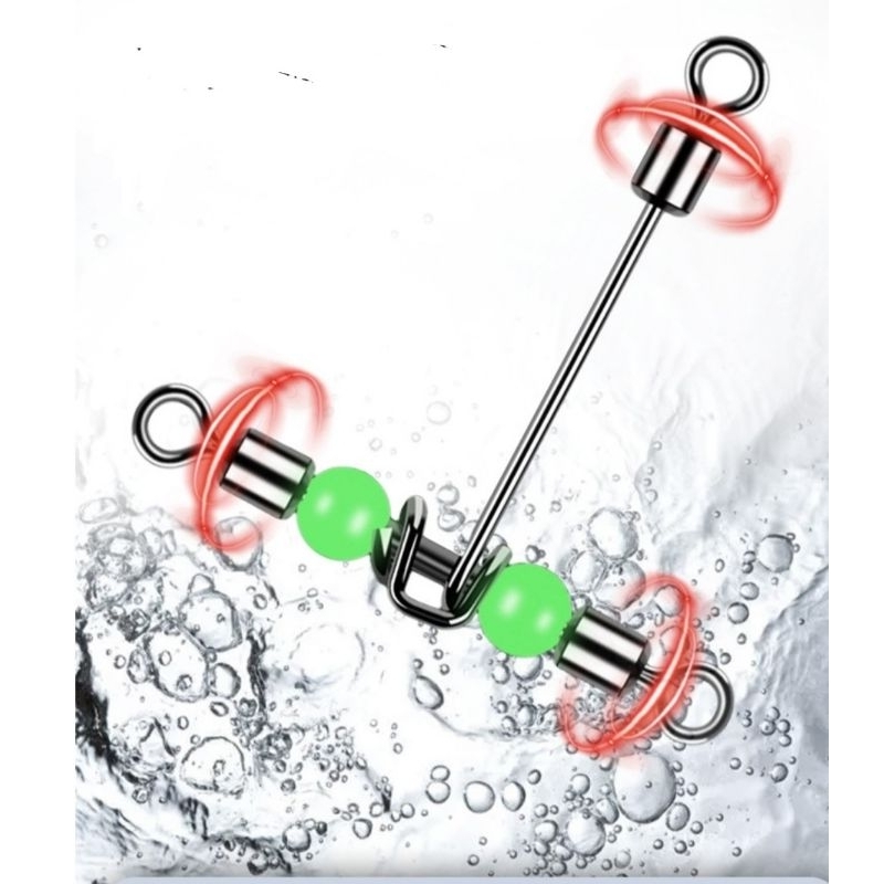 Perambut T Swivel(bottom drift). 3 way Swivel (Ready Stock) | Shopee ...