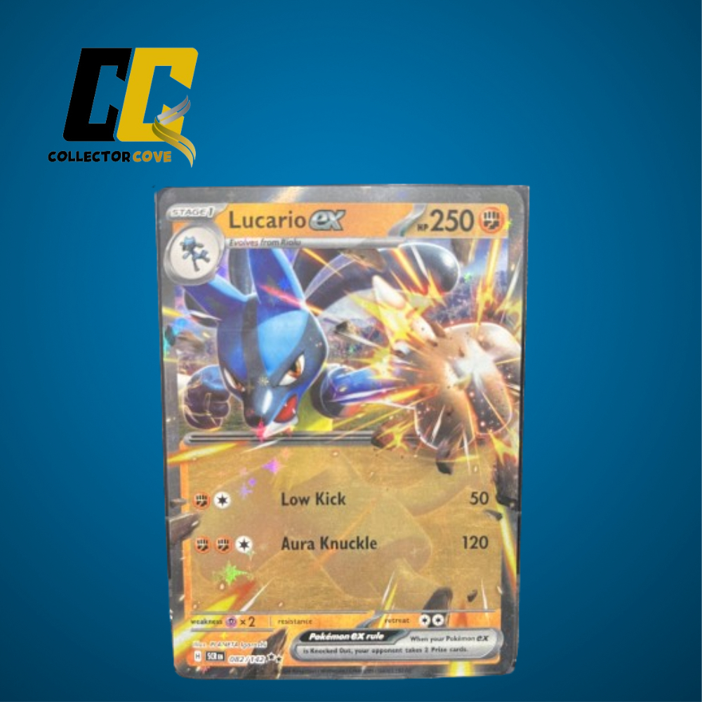 Pokemon TCG Lucario Ex 082/142 Stellar Crown SV07 Ultra Rare | Shopee Malaysia