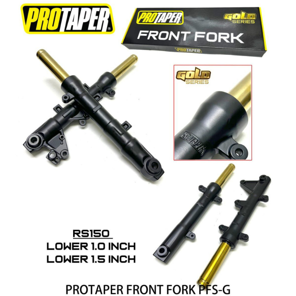 PROTAPER FRONT FORK PFS-GOLD ( STD DESIGN FORK ) 1.0INCH / 1.5INCH ...