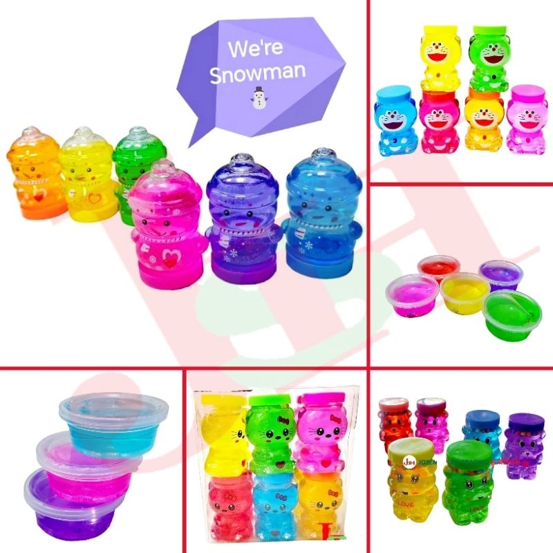 DIY Slime Crystal Slime/Doremon/Cat Slime 史莱姆 1 pc | Shopee Malaysia