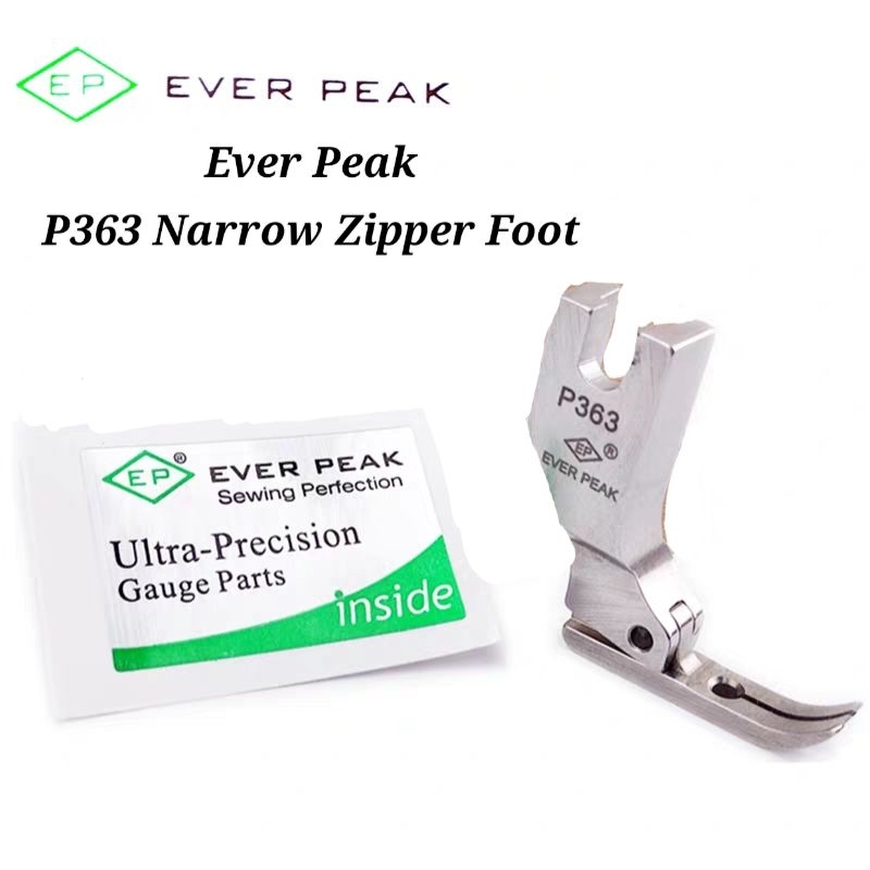 P363 Ever Peak Narrow Zipper Foot For Industrial High Speed Sewing ...
