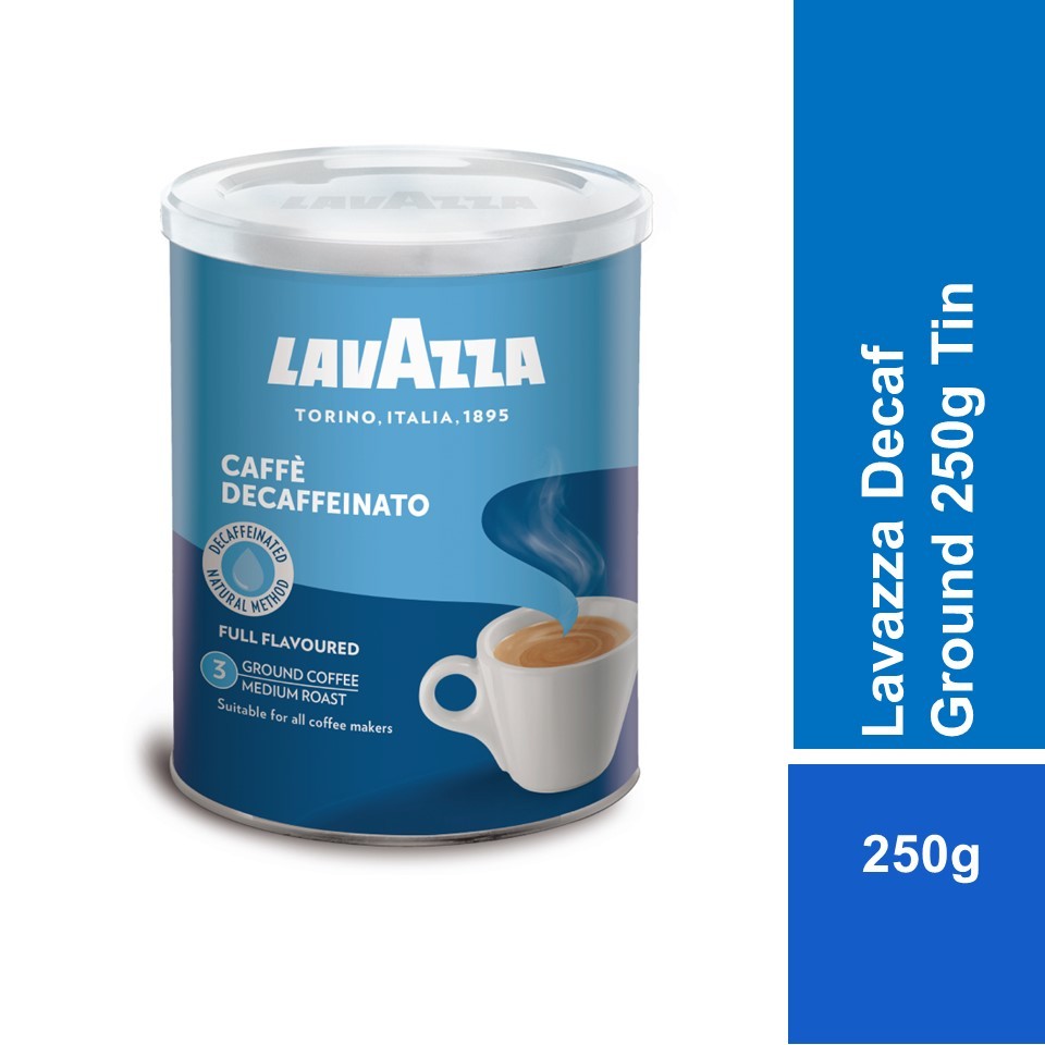 Lavazza Decaf Ground 250g Tin | Shopee Malaysia