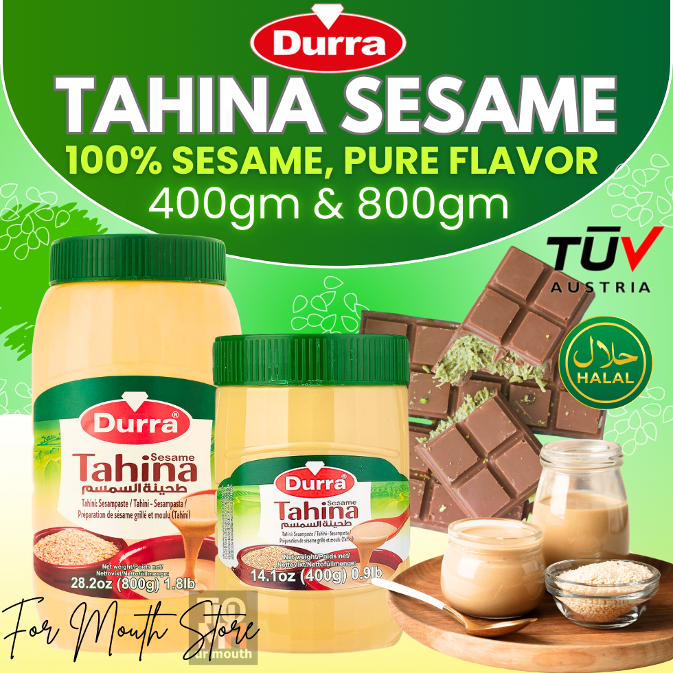 400gm/800gm DURRA Tahina Sesame Paste Tahini Paste Tahini Sauce Tahini ...