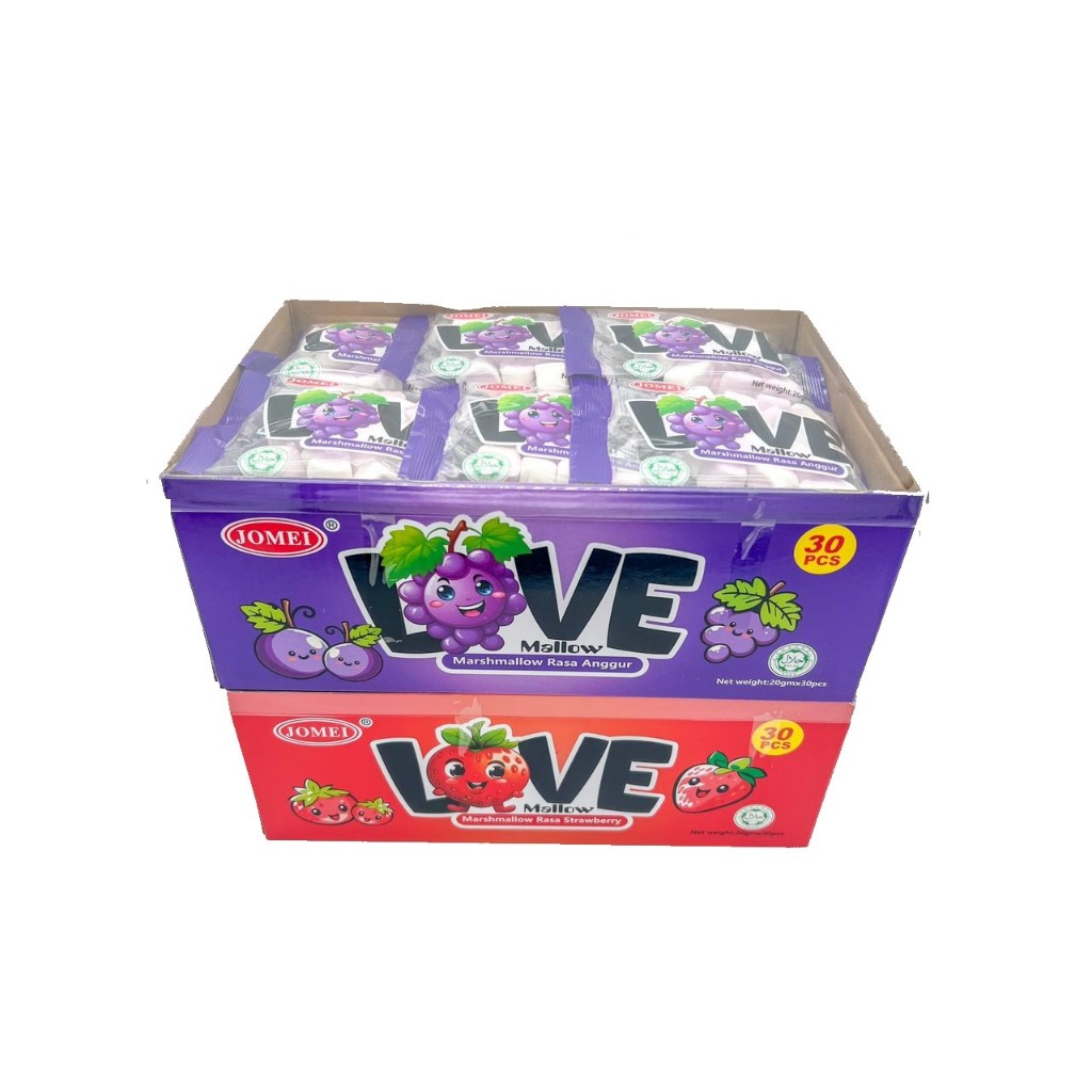 [Ready Stock] (Halal) Jomei Love Mallow 30pcs | Shopee Malaysia