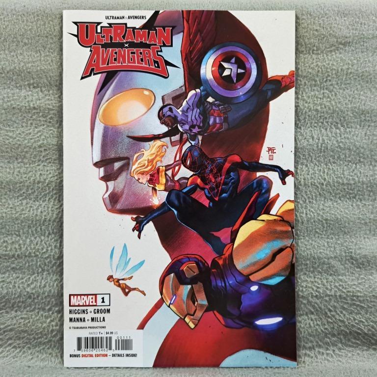 Ultraman X Avengers #1 (Marvel Comics) Kyle Higgins, Francesco Manna ...