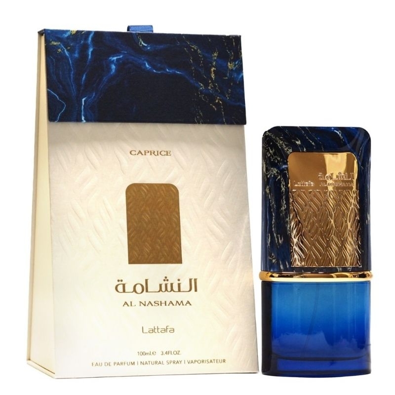 AL Nashama Caprice blue Perfume 100ML by lattafa | Shopee Malaysia