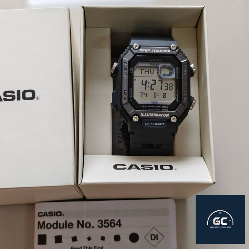 CASIO STEP TRACKER WS-B1000-1A/WS-B1000-1AVDF/WS-B1000/WSB1000 ...