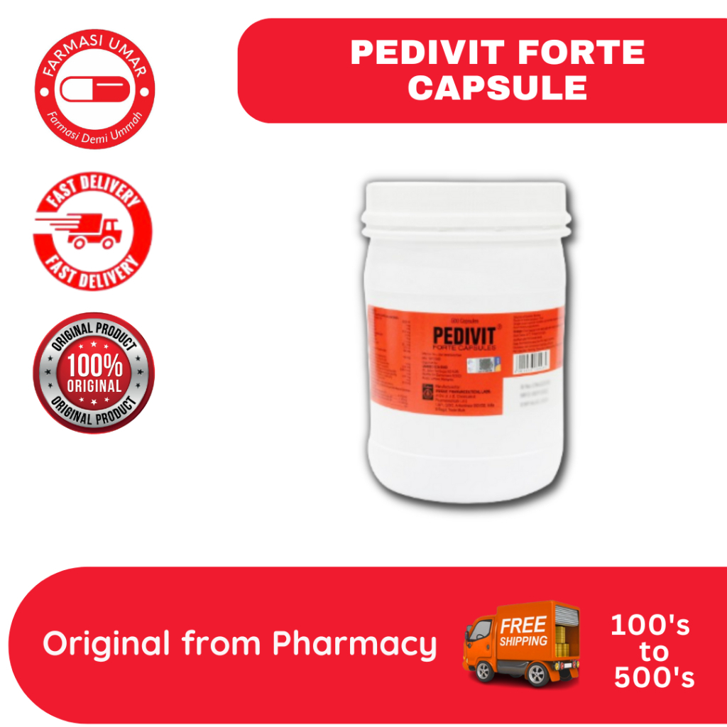 Pedivit Multivitamin untuk Tambah Tenaga 100's -500's | Shopee Malaysia