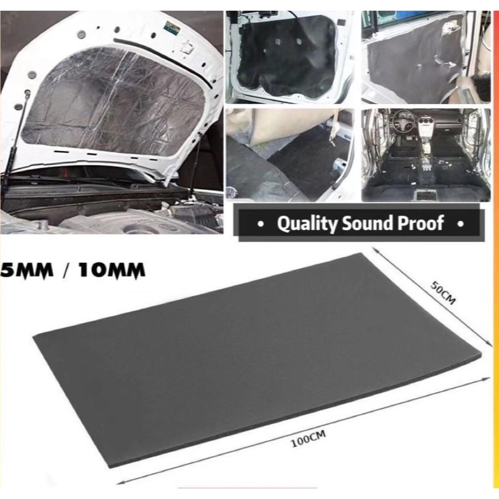 Car Speaker Sound Proof Soundproof Foam Sponge Sound Proofing Heat ...