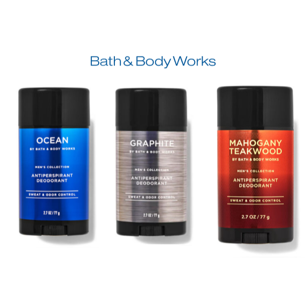 Bath & Body Works Men's Deodorant Bourbon / Mahogany Teakwood ...