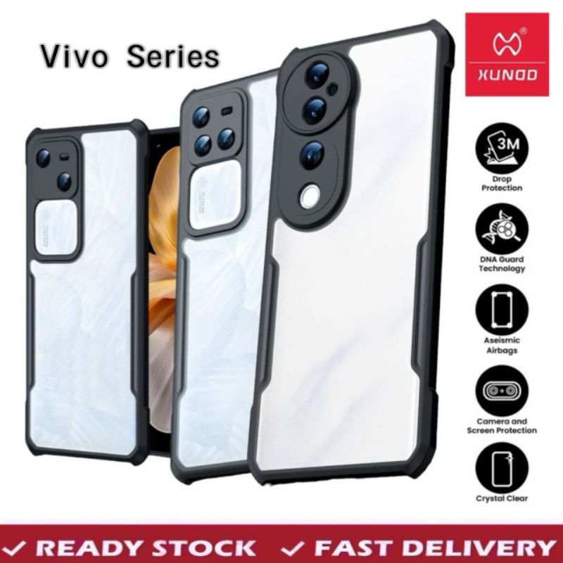 Xundd Case For Vivo V40 V40 Pro Vivo V40 Lite V30 5G V30 Pro 5G Case Anit-drop Camera Protection ...