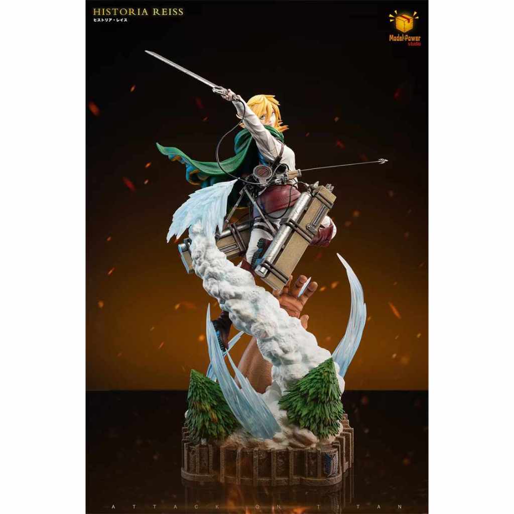 Model Power Studio - Historia Reiss Attack on Titan Series 003 Resin ...