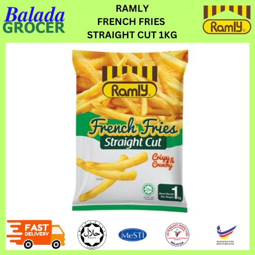 *LEMBUT DIDALAM & RANGUP DILUAR * POTATO FRIES (STRAIGHT CUT /THICK ...