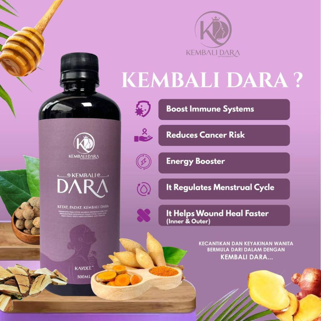 💥JAMU KEMBALI DARA VIRAL💥 -💯HOME MADE🌟 | Shopee Malaysia