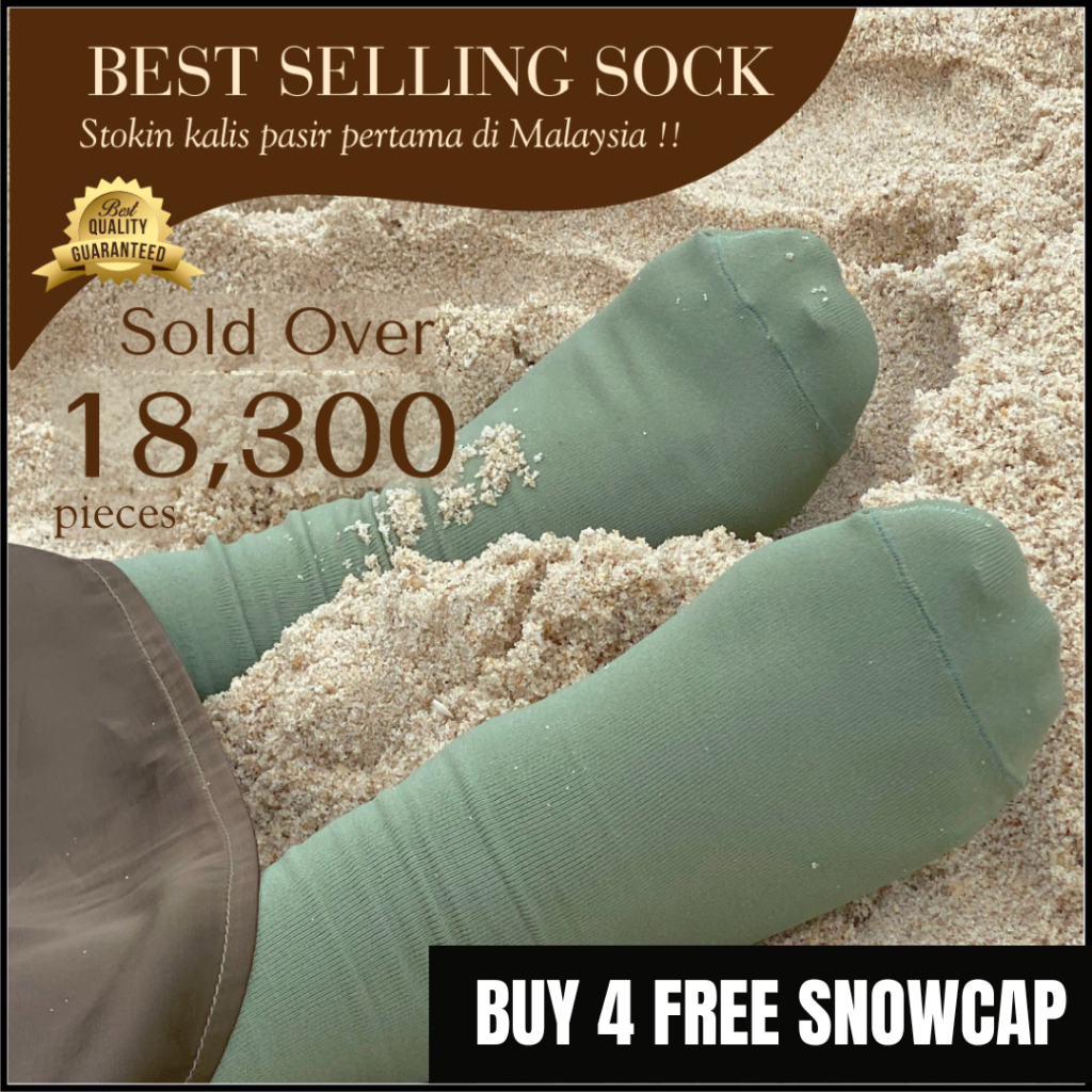 Stokin Bella Socks Muslimah Women Stoking Stocking Tebal Nurbella Sock ...