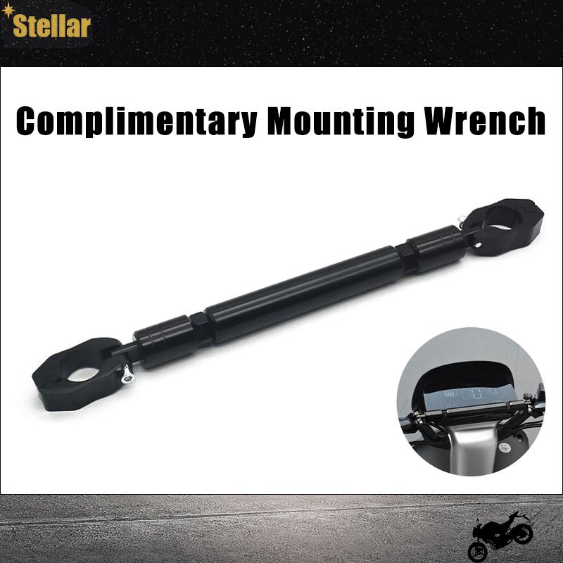 Motorcycle Handlebar Cross Bar Universal CNC Aluminum Adjustable Handle ...