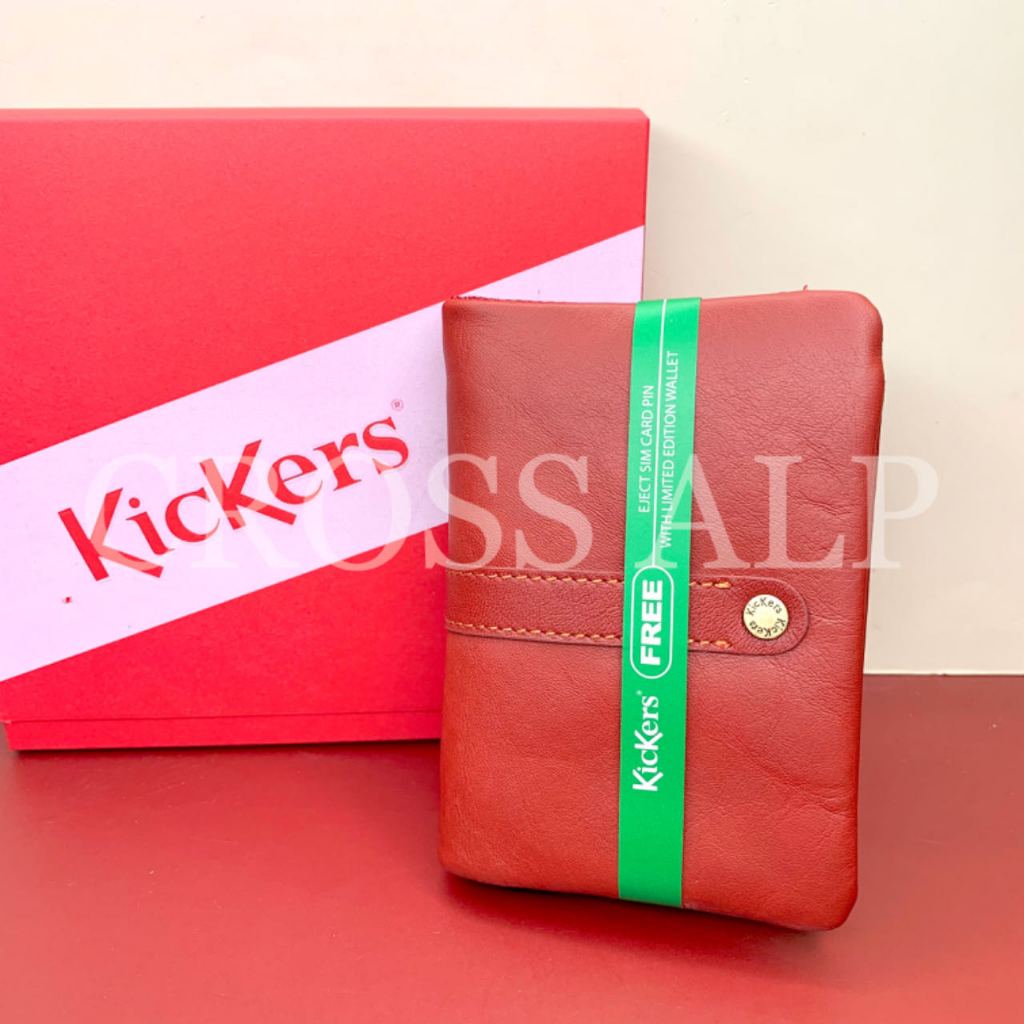 Kickers Short Wallet Original Genuine Leather Female Male 84995 ...