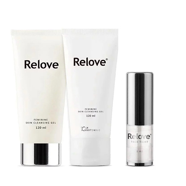 Relove Amino Acid / Whitening Skin Feminine Cleansing 120ml / True Tight Gel (6ml/20ml) | Shopee ...