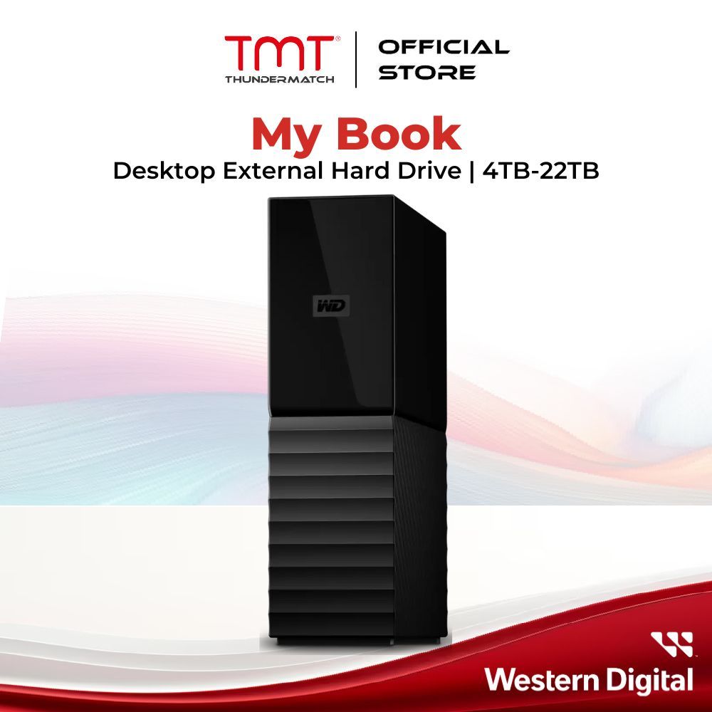 Western Digital WD My Book Essential Desktop External Hard Drive (4TB ...