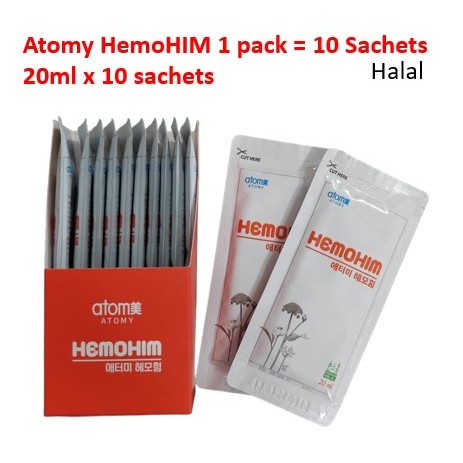 Atomy HemoHIM Loose Pack (1 pack come with 10 sachets; 20ml each sachet ...