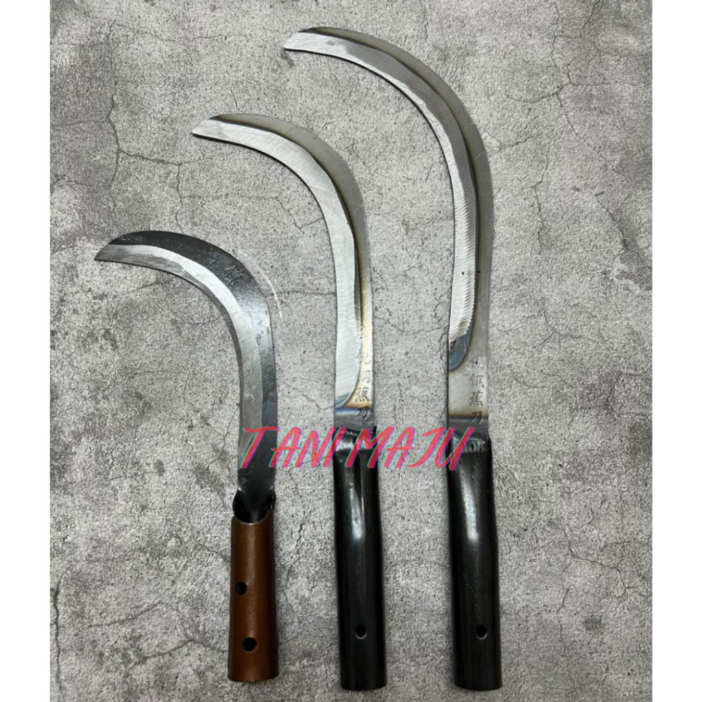 TANI MAJU / SABIT RUMPUT / 3 SIZE / PISAU RUMPUT / Pisau Sabit Buah ...