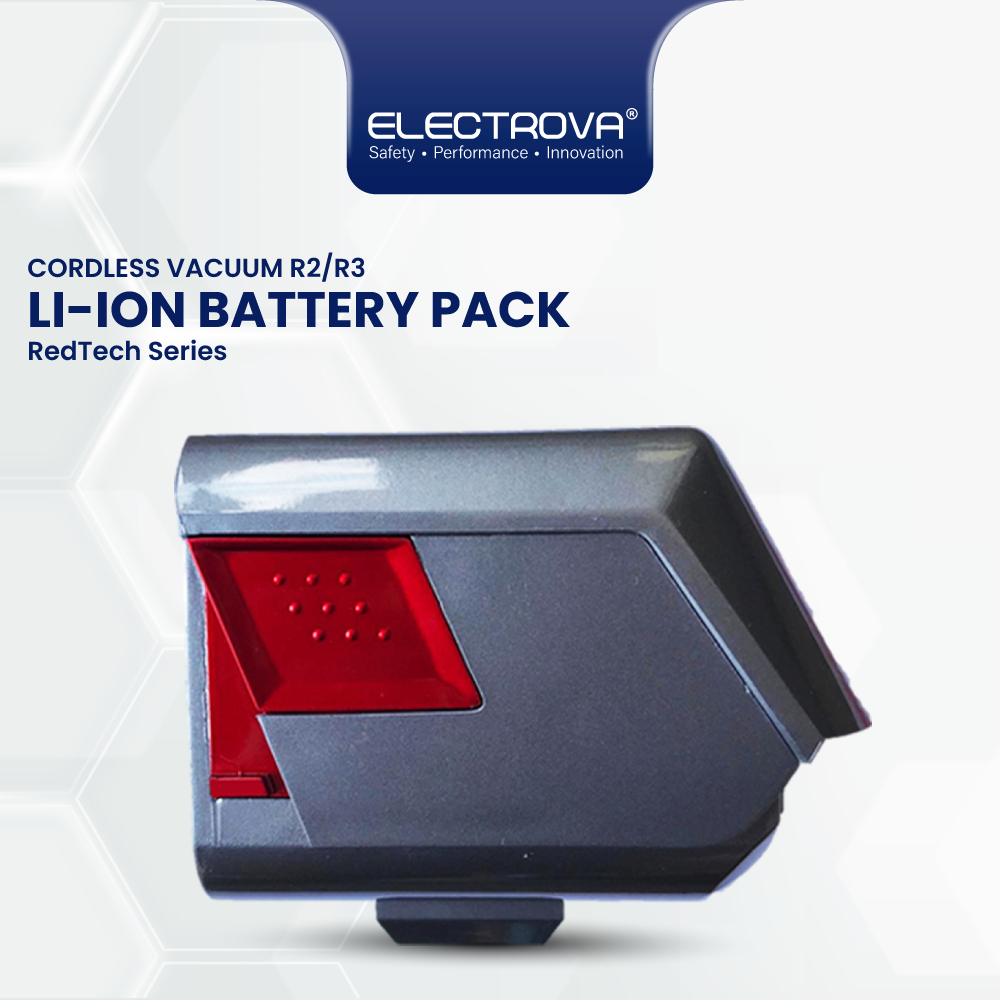 Electrova Battery Pack for Redtech Cyclonic R2 & R3 Cordless Vacuum | Shopee Malaysia