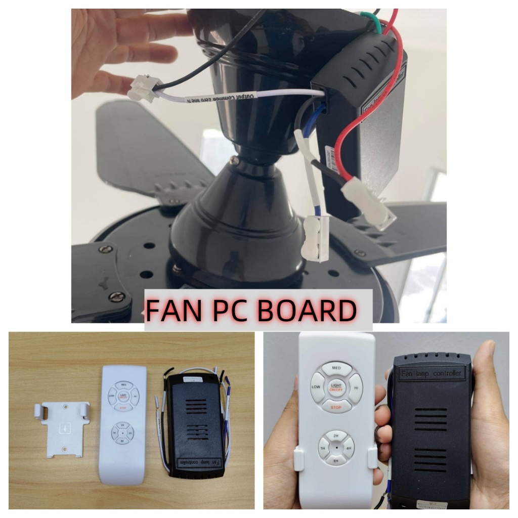 PC BOARD FAN CEILING UNIVERSAL PCB WITH CONTROLLER REPAIR SPARE PART ...