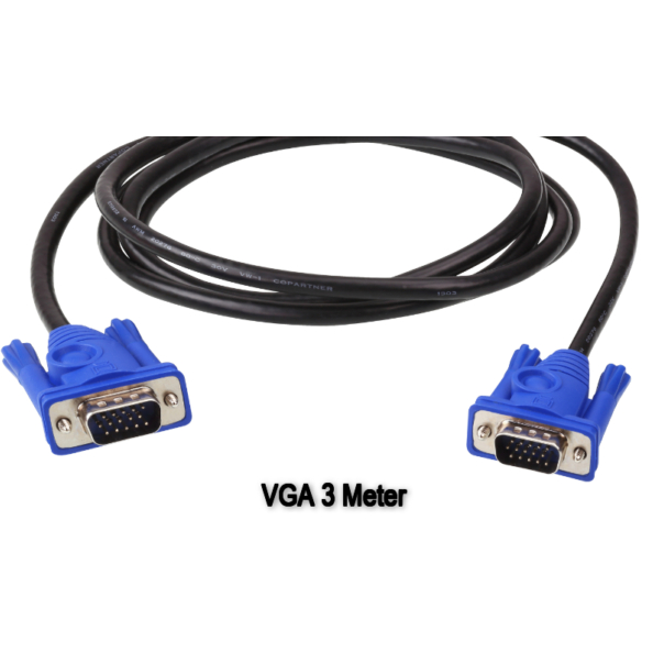 VGA VG03 Cable 3 Meter | Shopee Malaysia