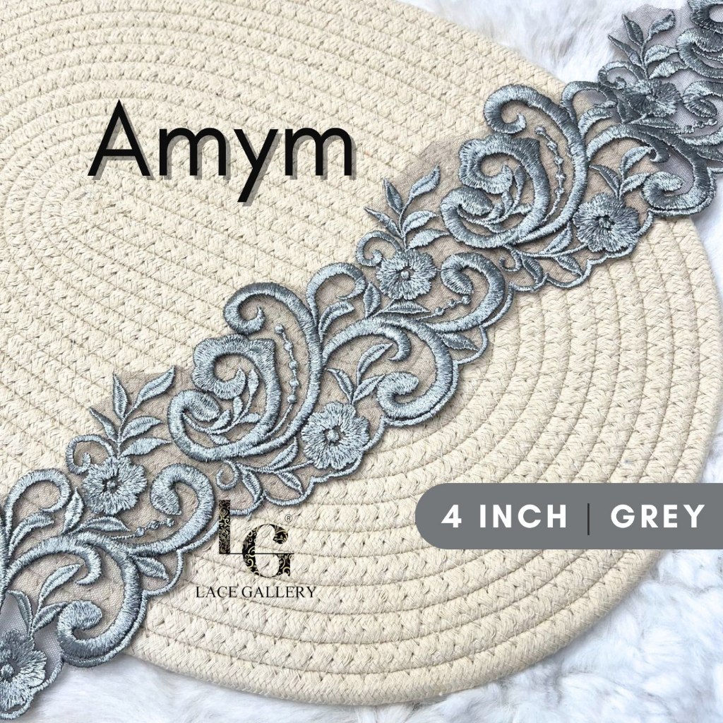 🔥0.5M | AMYM BORDER LACE BAJU RENDA KAIN AKSESORI PAKAIAN HIASAN ...