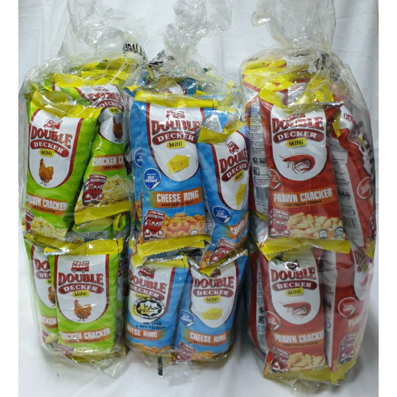 Double Decker mini Snack 30pcs×10g | Shopee Malaysia