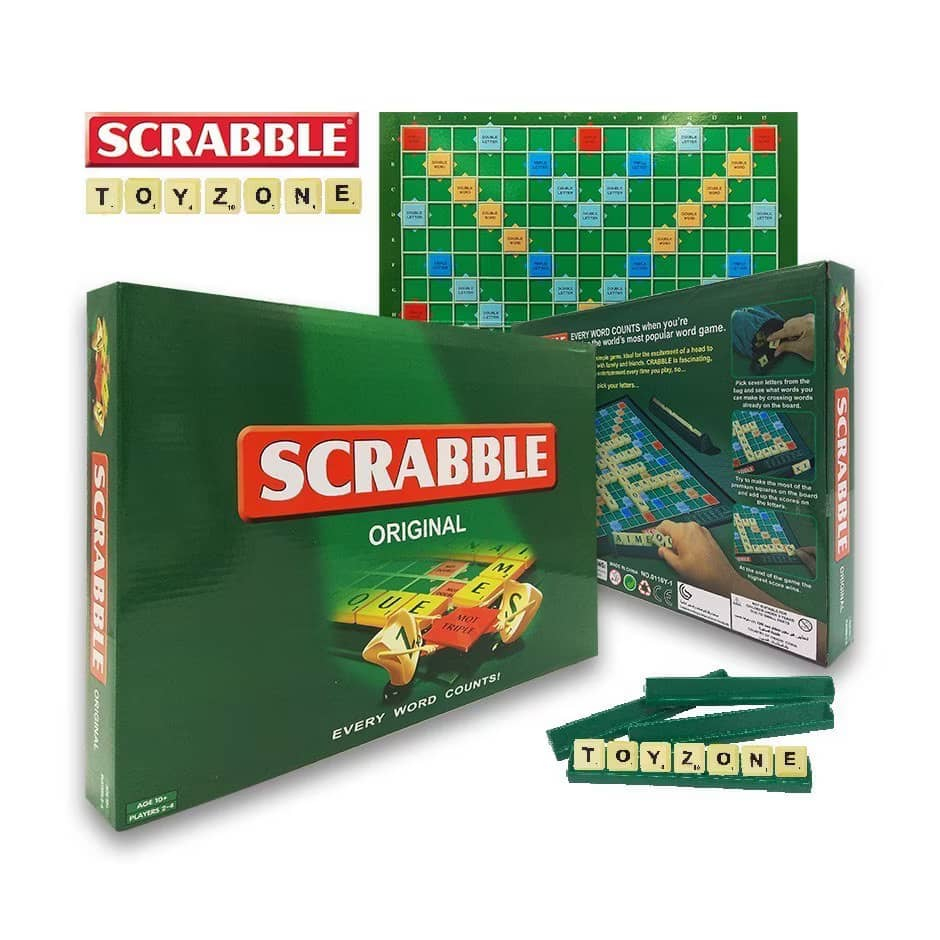 55023 SCRABBLE LETTER MATCHING WORD BOARD GAMES SET | Shopee Malaysia