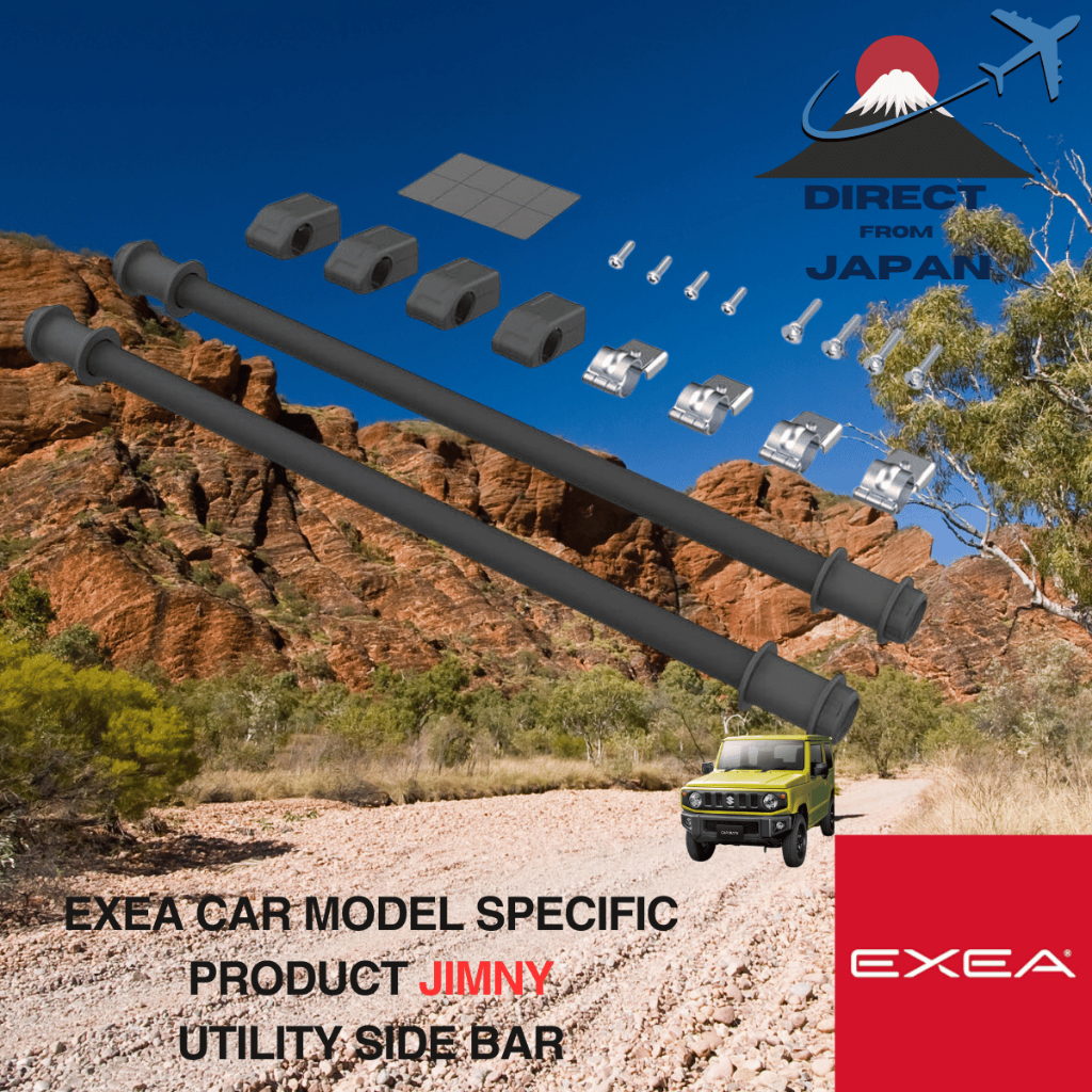 EXEA Utility Side Bar for Jimny and Jimny Sierra exclusively designed for JB64/JB74 models ...