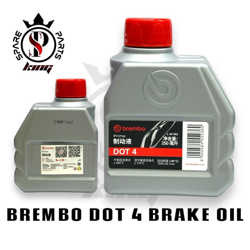 ORI BREMBO DOT4 BRAKE OIL DOT 4 BRAKE FLUID 250ML UNTUK SEMUA BIKE ...