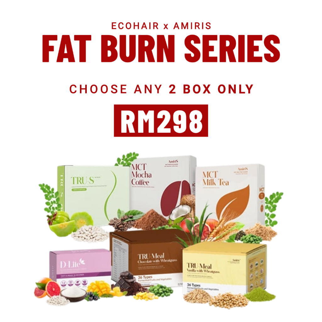 ECOHAIR x AmiriS Fat Burn Series 2 Boxes Package - 15 sachets/box ...